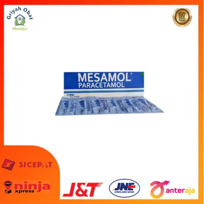 Jual Mesamol tablet 1box | Shopee Indonesia