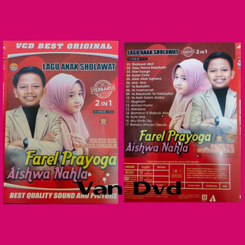 Jual Kaset Video Lagu Sholawat Aiswha Nahla, Farel Prayoga | Shopee Indonesia