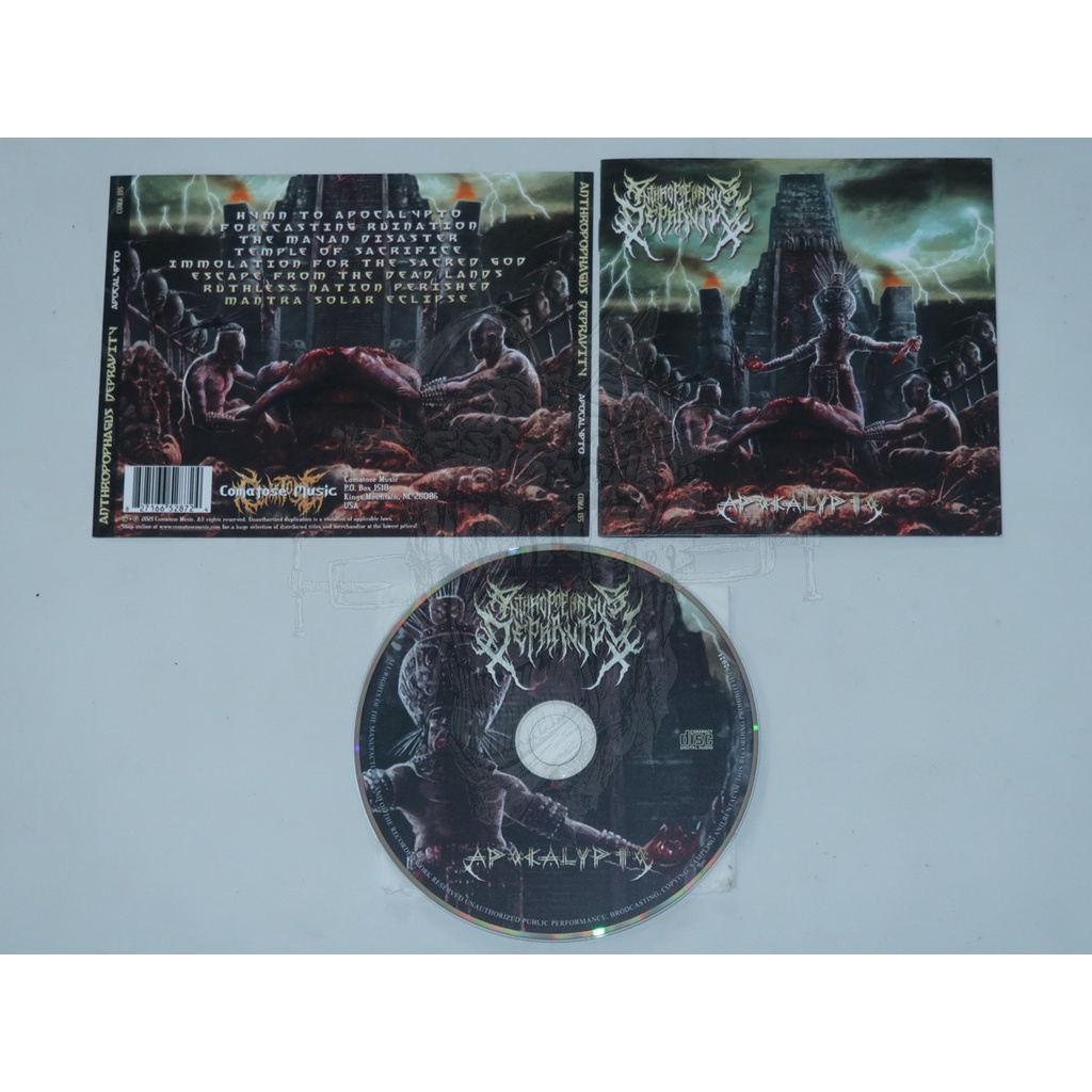 Jual CD - ANTHROPOPHAGUS DEPRAVITY - Apocalypto | Shopee Indonesia