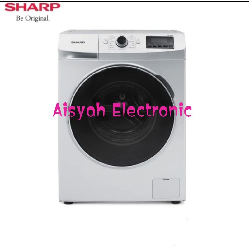Jual MESIN CUCI FRONT LOADING SHARP ES-FL1083W 8KG | Shopee Indonesia