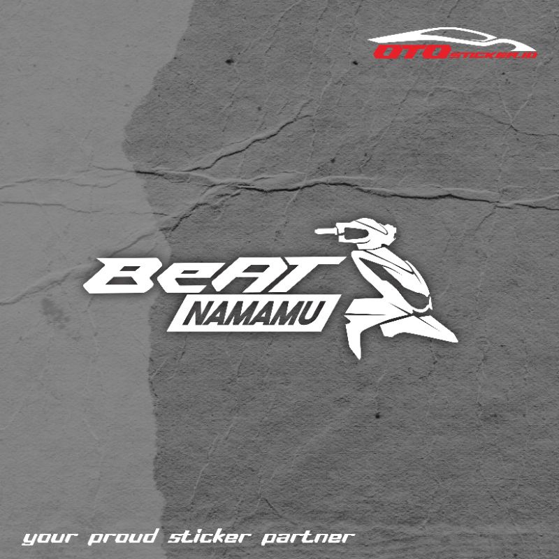 Jual STIKER LOGO BEAT CUSTOM NAMA | Shopee Indonesia