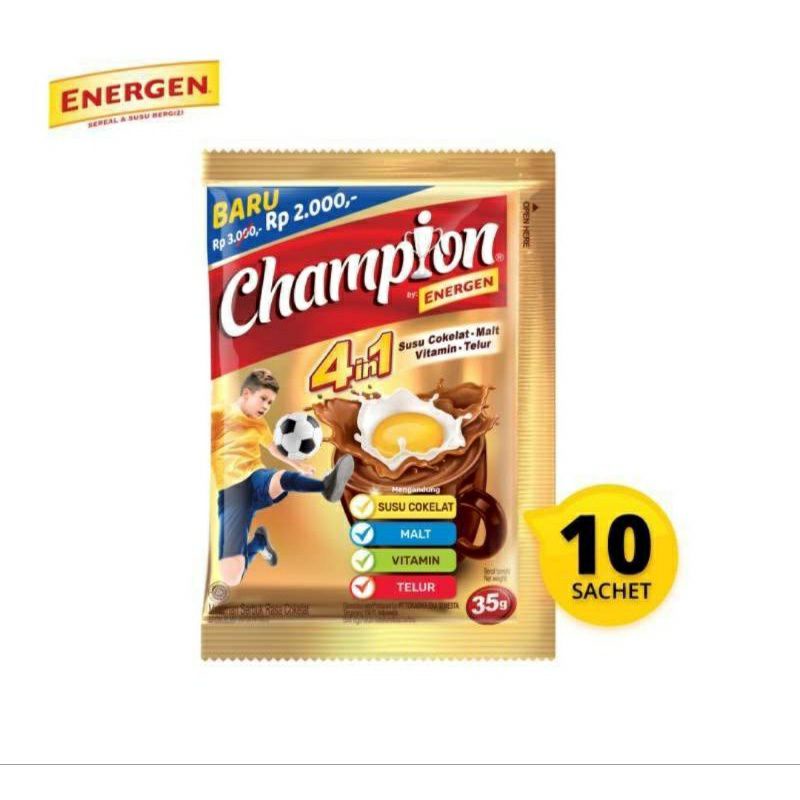 Jual [BACA DESKRIPSI] Champion - Drink Beng Beng 10 Sachet | Shopee ...