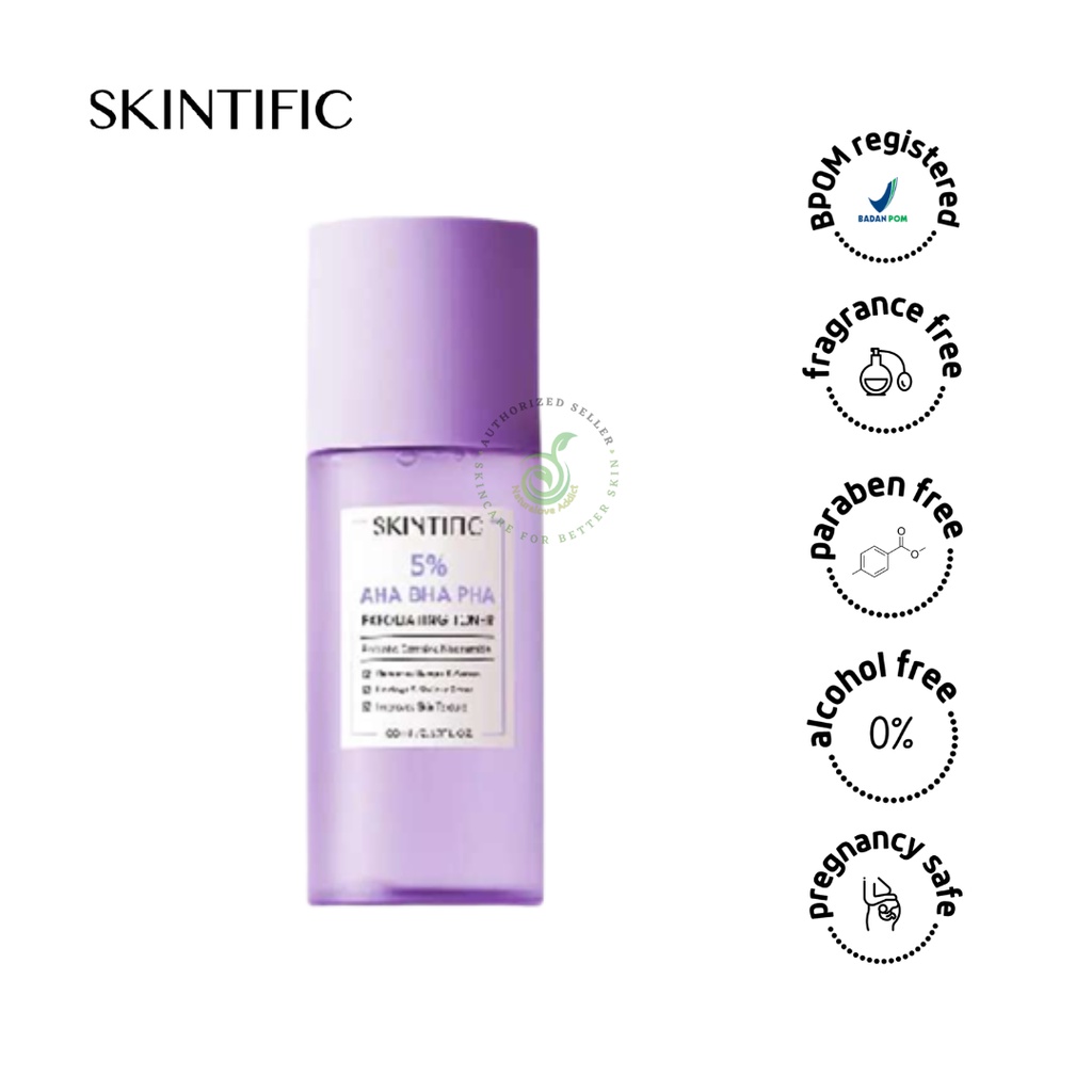 Jual Skintific - 5% AHA BHA PHA Exfoliating Toner | Shopee Indonesia