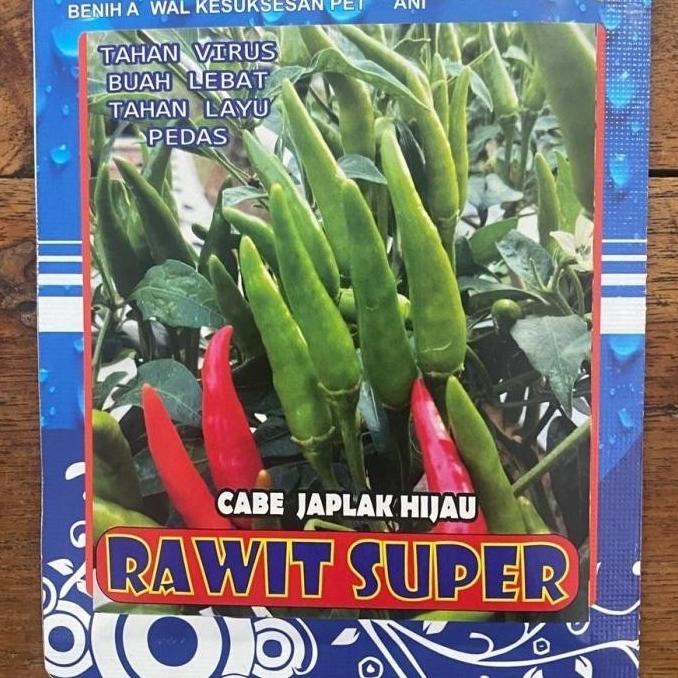 Jual Benih Cabe Japlak Hijau RAWIT SUPER isi 10gr dr Start Seed F Qink ...