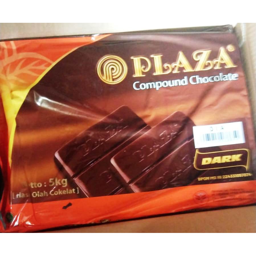 Jual Coklat compoud dark Plaza DIa 5kg- coklat blok plaza dia 5kg ...