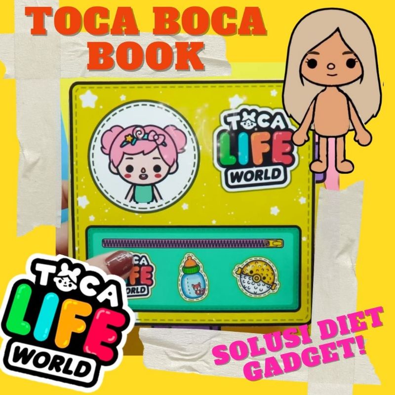 Jual MAINAN KERTAS TOCA BOCA PAPER DOLL BOOK | Shopee Indonesia
