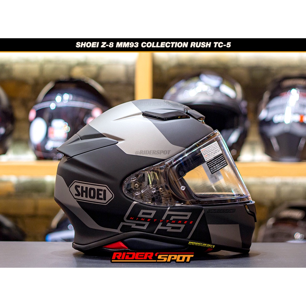 Jual Helm Motor SHOEI Z8 MM93 Collection Rush TC-5 Touring Japan Original | Shopee Indonesia