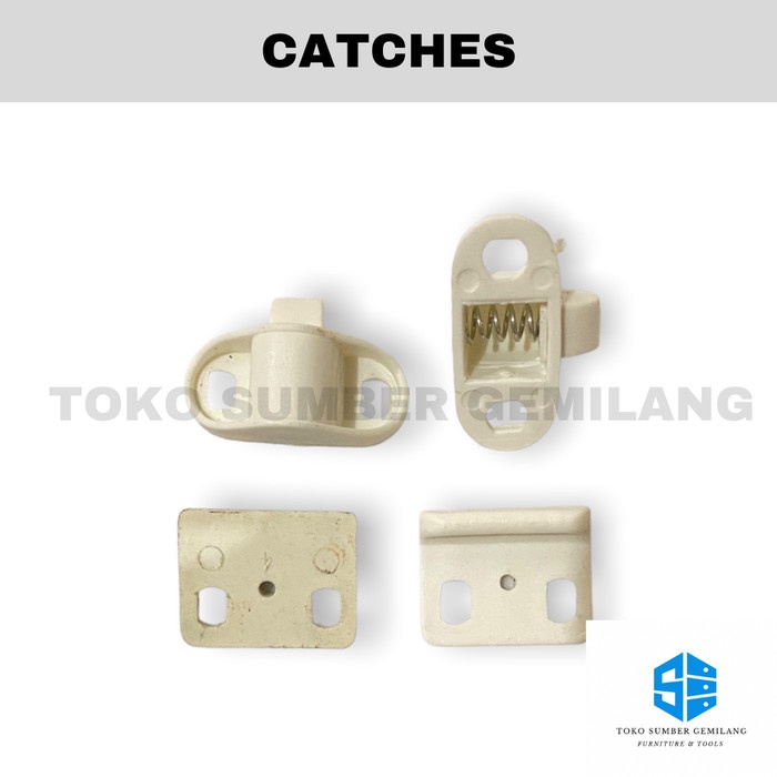 Jual Pengunci Pintu / Pengunci Lemari / Catches / Capit Udang | Shopee ...