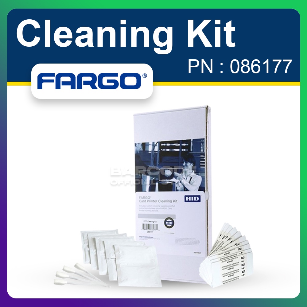 Jual Cleaning Kit ID Card Printer Fargo DTC 1250E - DTC4500E - DTC1500 ...