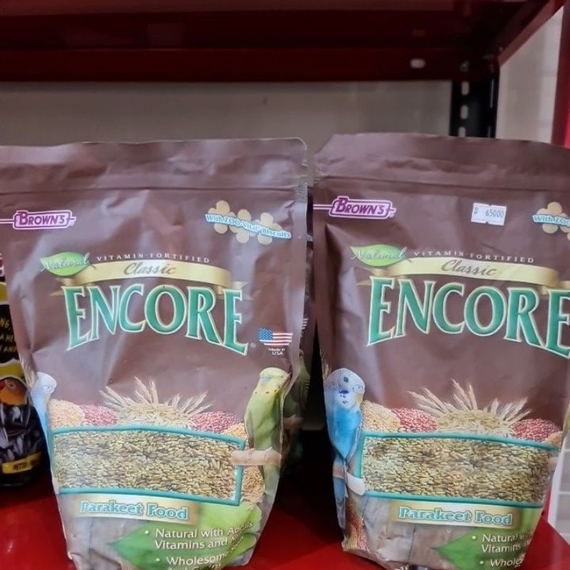 Jual Encore Parakeet Food makanan burung parkit | Shopee Indonesia