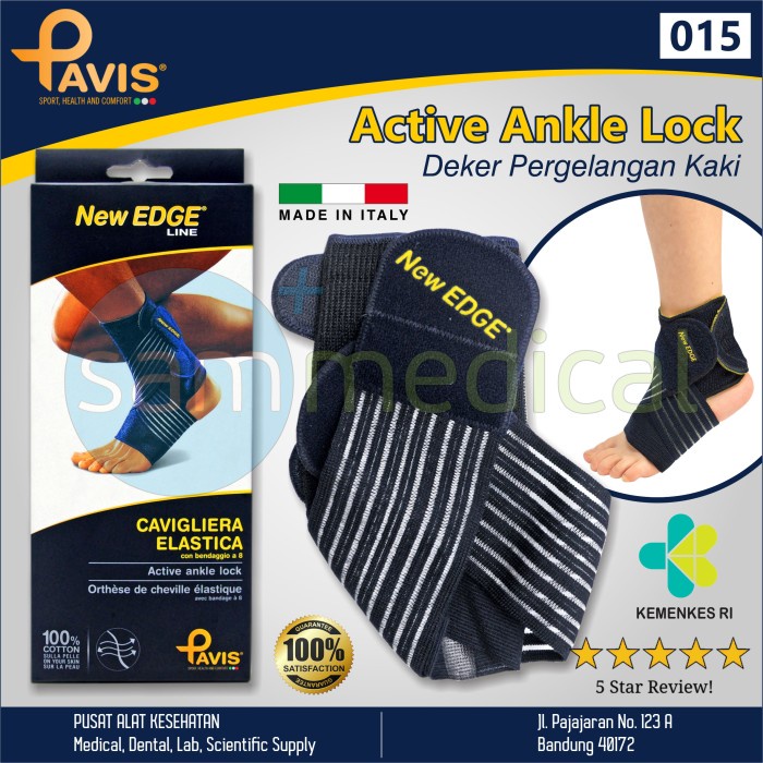 Jual PAVIS 015 Ankle Deker / Pergelangan Kaki / Elastic Ankle ALL SIZE ...