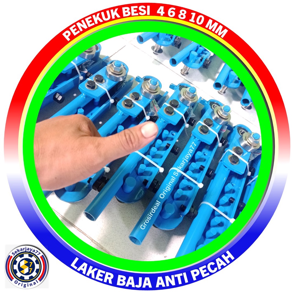 Jual Alat tekuk besi beton. Penekuk besi begel 4-10mm Sekarjaya77 OK06 ...