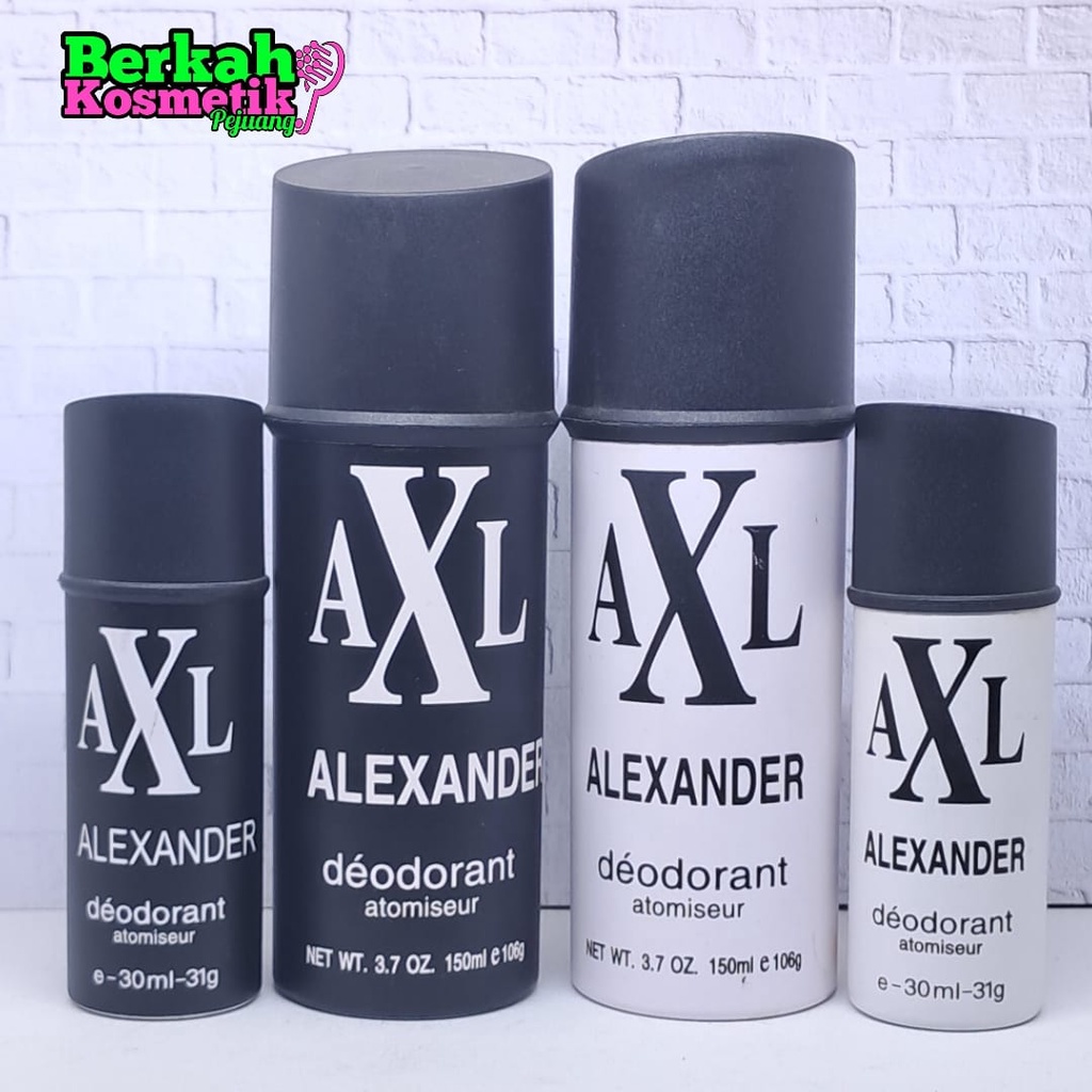 Jual AXL Alexander deodorant atomisuer 150ml | Shopee Indonesia