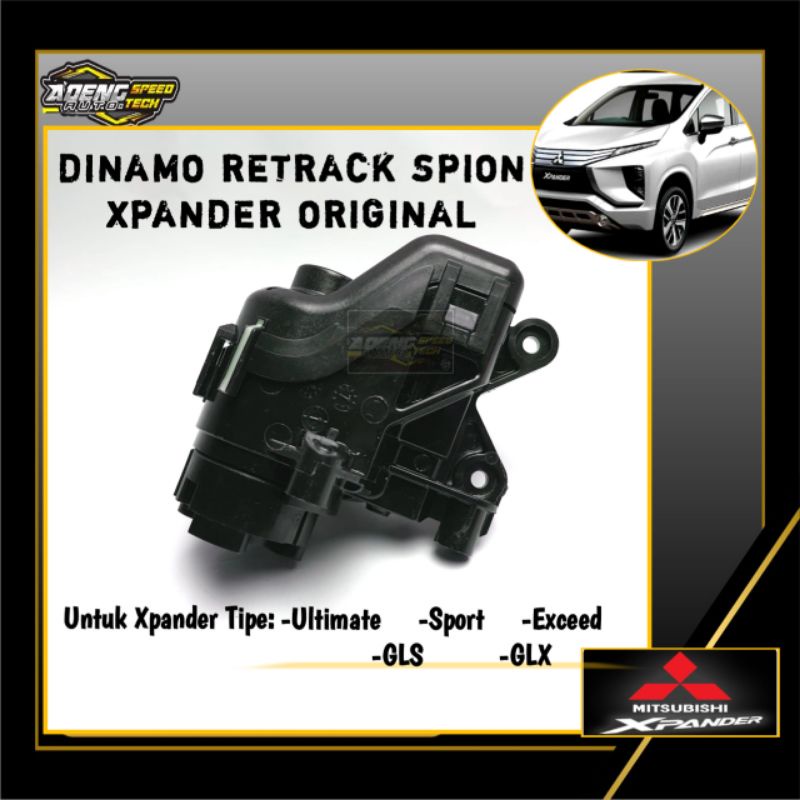 Jual Dinamo retrack spion Xpander ultimate cross exceed sport gls glx motor retrack spion ...
