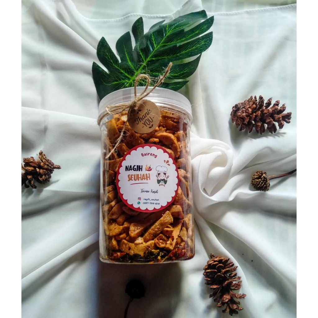 Jual PROMO SUPER BASRENG TOPLES DAUN JERUK I Basreng Pedas Nagih Seuhah ...