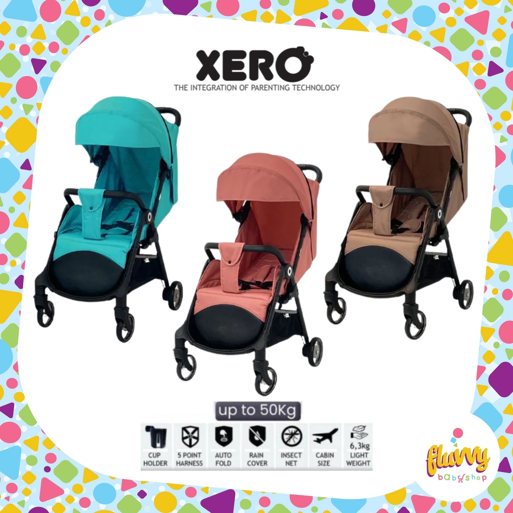 Jual XERO Black Cat Edition Auto Fold Stroller | Kereta Dorong Bayi ...