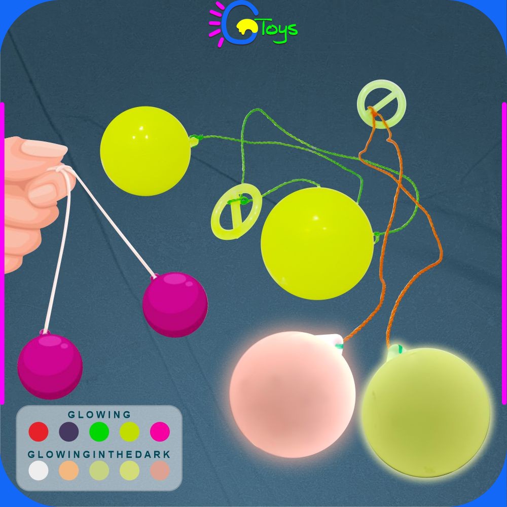 Jual CR-M306 Mainan Anak Lato Lato Glow In The Dark / Tek Tek / Lotto ...