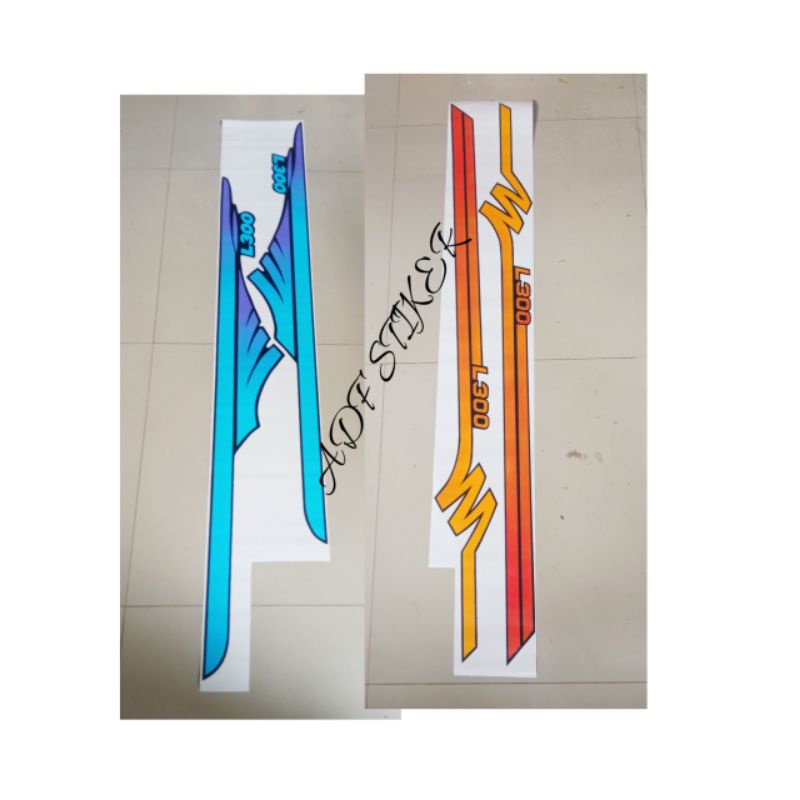Jual Stiker L300 pick up / stiker mitsubishi L300 bak samping | Shopee ...