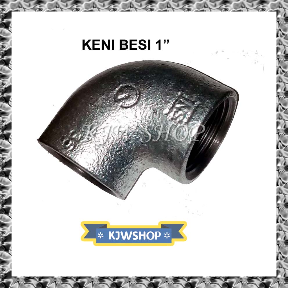 Jual Keni Besi 1" Knee Galvanis 1 Inch Knie Besi Galvanis 1" 1inch Elbow 90 degree Knee Besi 1 ...