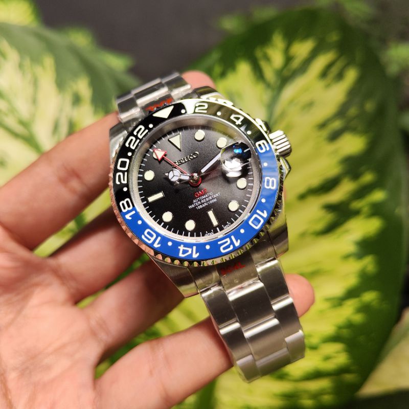 Jual Seiko Submariner GMT Sapphire Glass NH34 NH34A no SKX SRPD ...