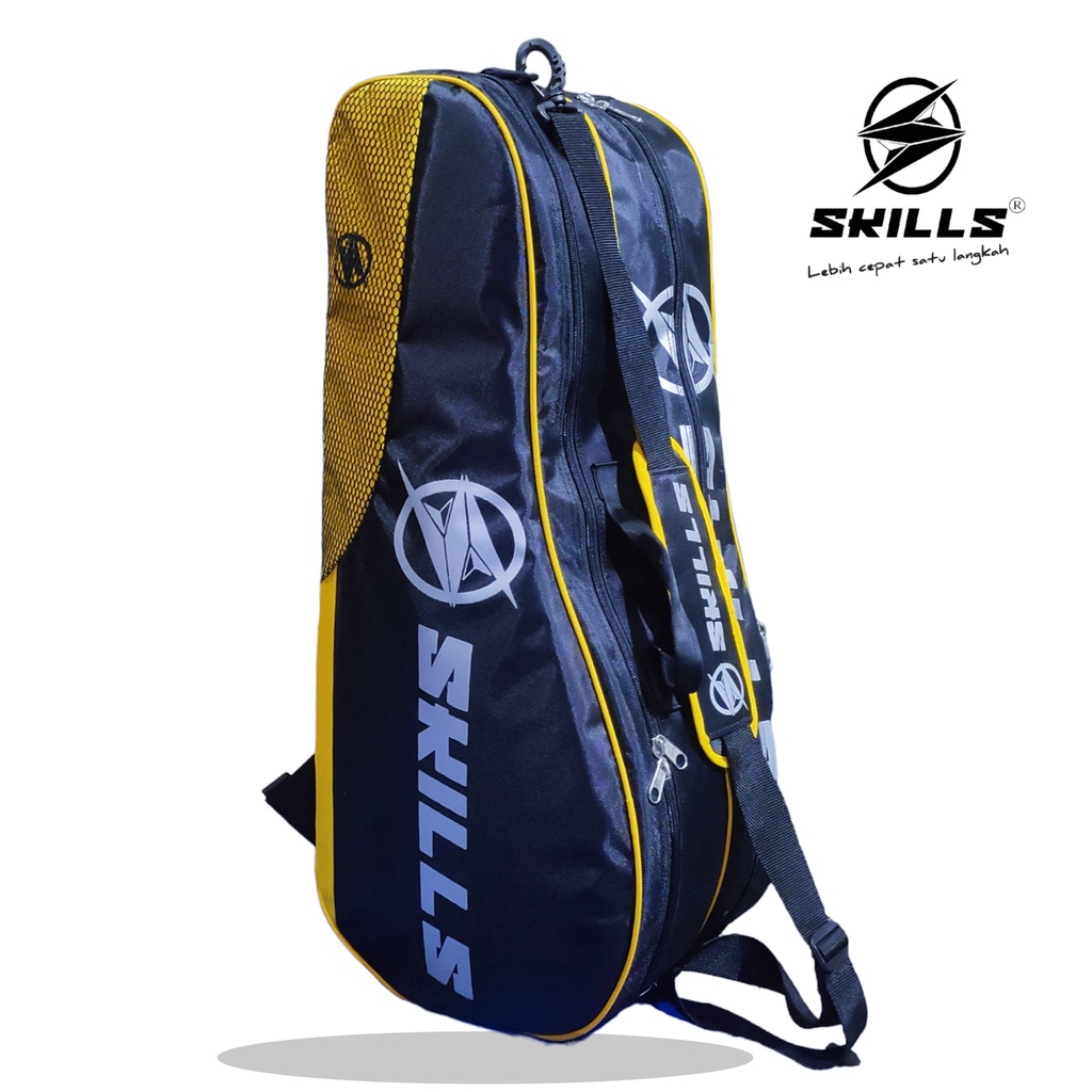 Jual SKILLS Barqun Daisu - Tas Olahraga Badminton | Tas Raket | Tas ...