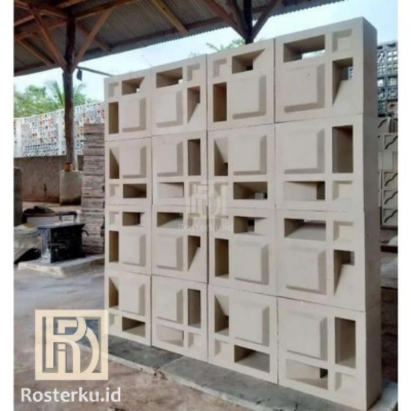 Jual Roster lb 4 timbul/Roster beton/Roster beton minimalis/pentilasi ...