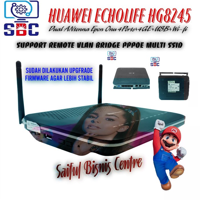 Jual MODEM ONT ONU EPON HUAWEI EchoLife HG8245 | Shopee Indonesia
