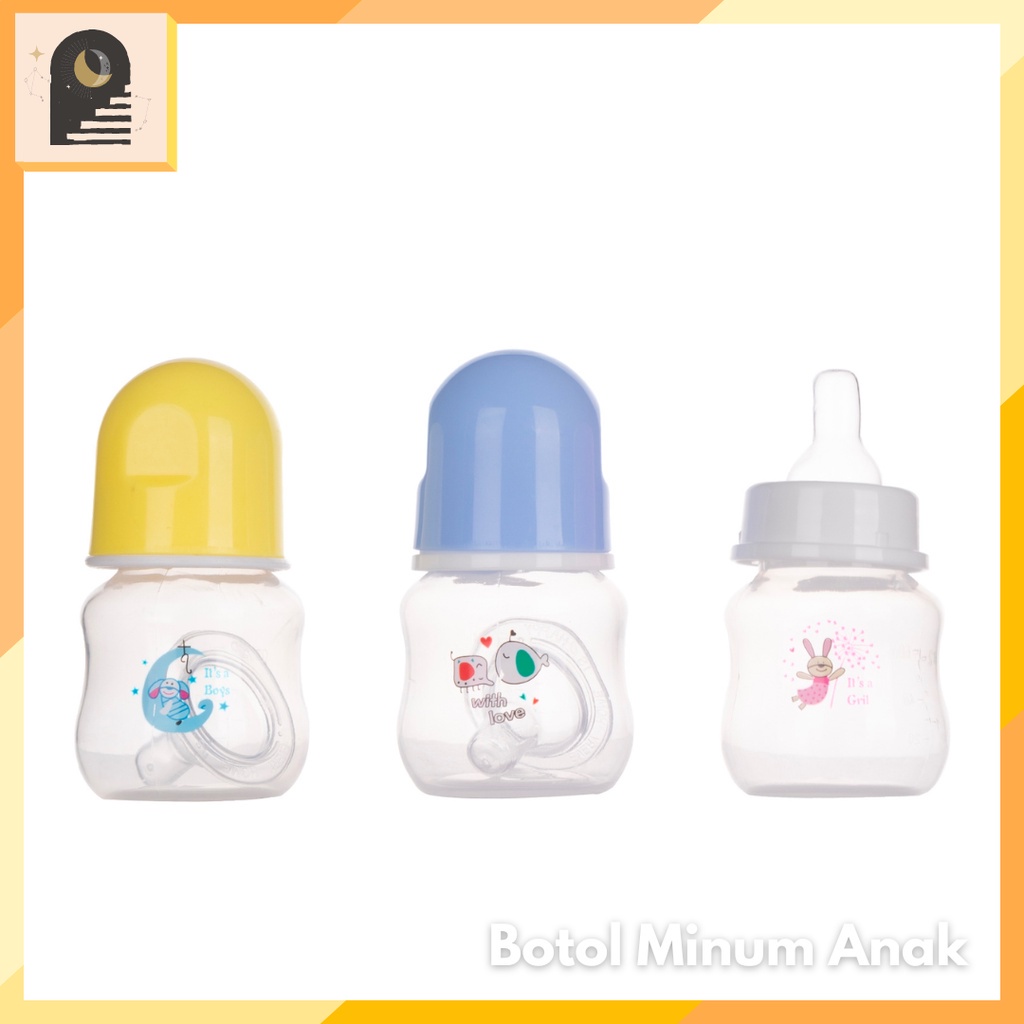 Jual Either.id - Botol Minum Anak Botol Susu 60ml Botol Minum Bayi BPA Free Anti Tumpah | Shopee ...