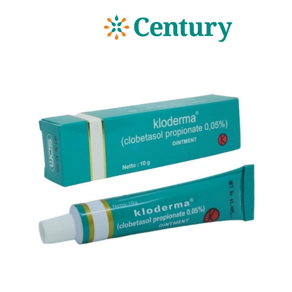 Jual KLODERMA OINT 1 TUBE ISI 10 GRAM/CLOBETASOL/SALEP KULIT/EKSIM ...