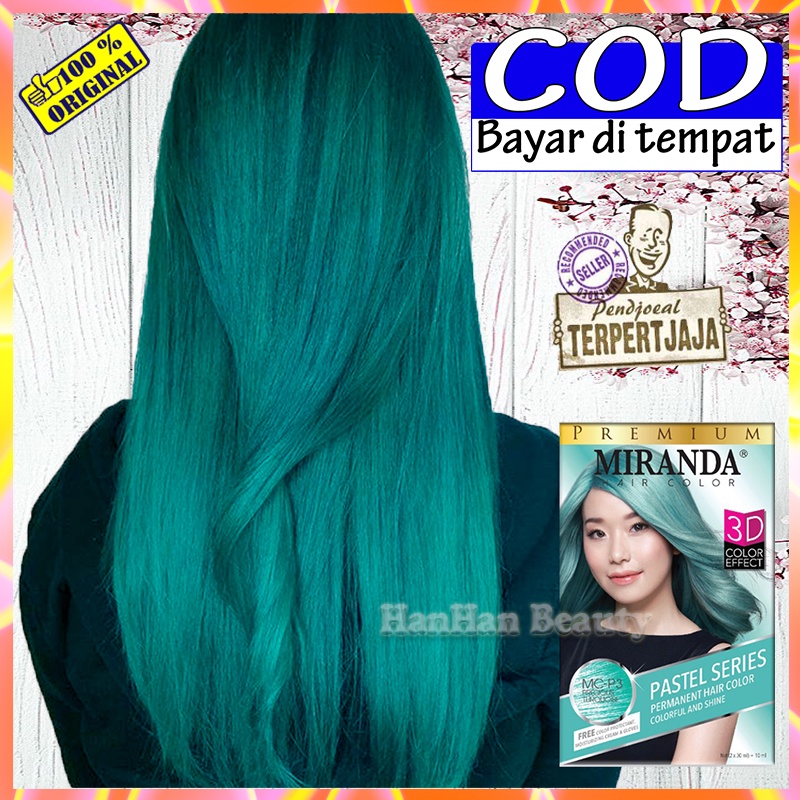Jual Pewarna Rambut Permanent Cat Rambut Miranda Pastel Series Pewarna ...