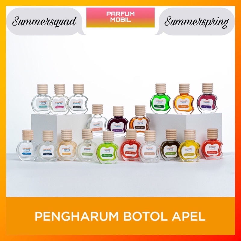 Jual SUMMER SPRING BOTOL APEL Parfum Mobil dan Pengharum Ruangan ...