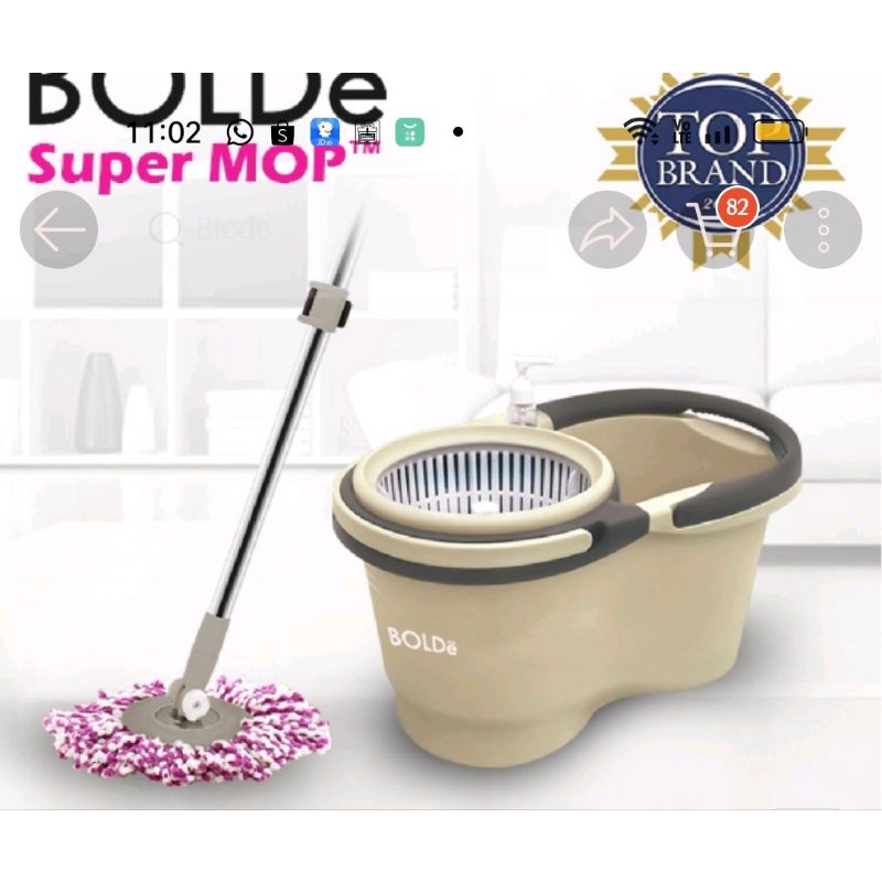 Jual BOLDe pel lantai/ super mop macan | Shopee Indonesia