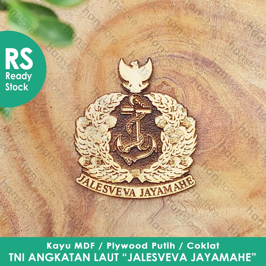 Jual RS 5 / 6 / 7 / 8 / 10 / 12 / 13,5 / 15 cm Logo ANGKATAN LAUT ...