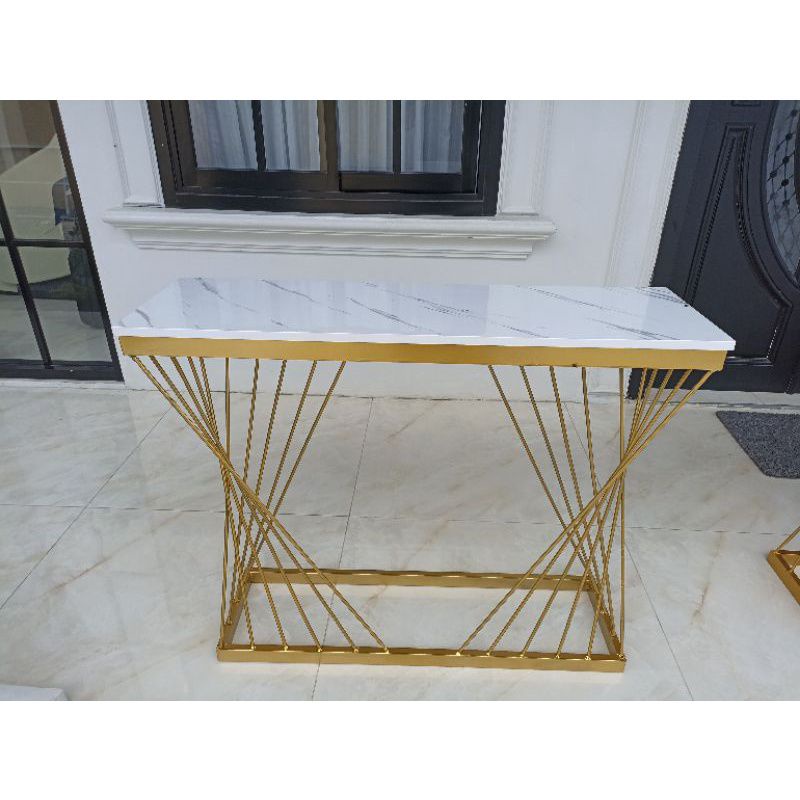 Jual Meja Console / Meja konsol / Meja minimalis / Meja besi / Meja ...