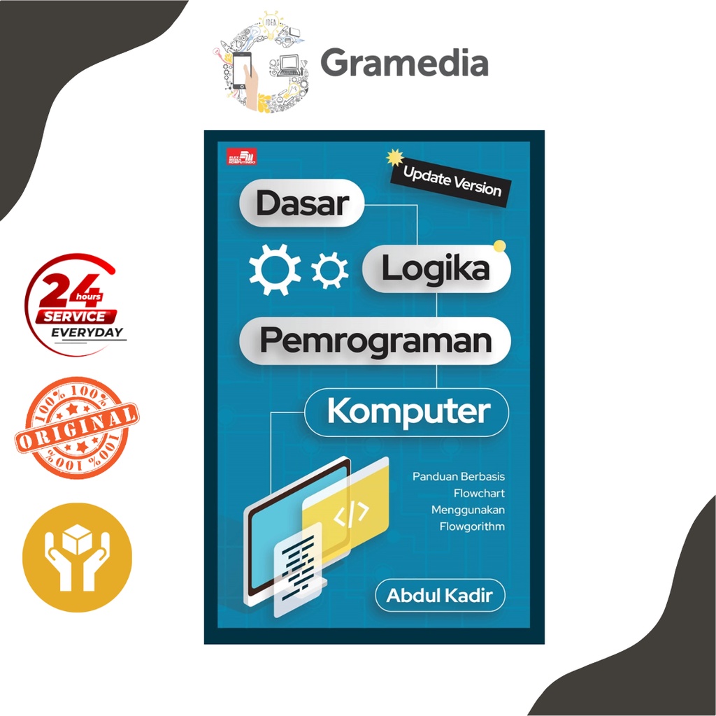 Jual Gramedia Mega - Dasar Logika Pemrograman Komputer (Update Version) | Shopee Indonesia