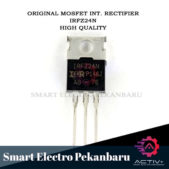 Jual ORIGINAL MOSFET IRFZ24 ASLI INTERNATIONAL RECTIFIER IRFZ24N IRFZ ...