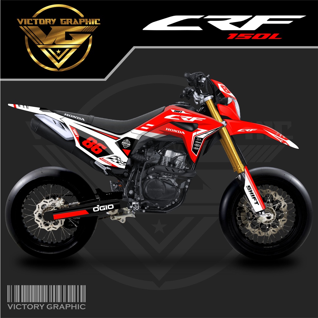 Jual Decal Crf 150L Fullbody Stiker Sticker Motor CRF 150 L | Shopee ...