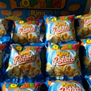 Jual CIKI TOP TEN RING 1 RENCENG @10 BUNGKUS | Shopee Indonesia