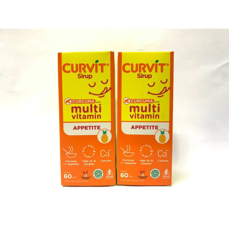 Jual Curvit Syrup 60ml | Shopee Indonesia