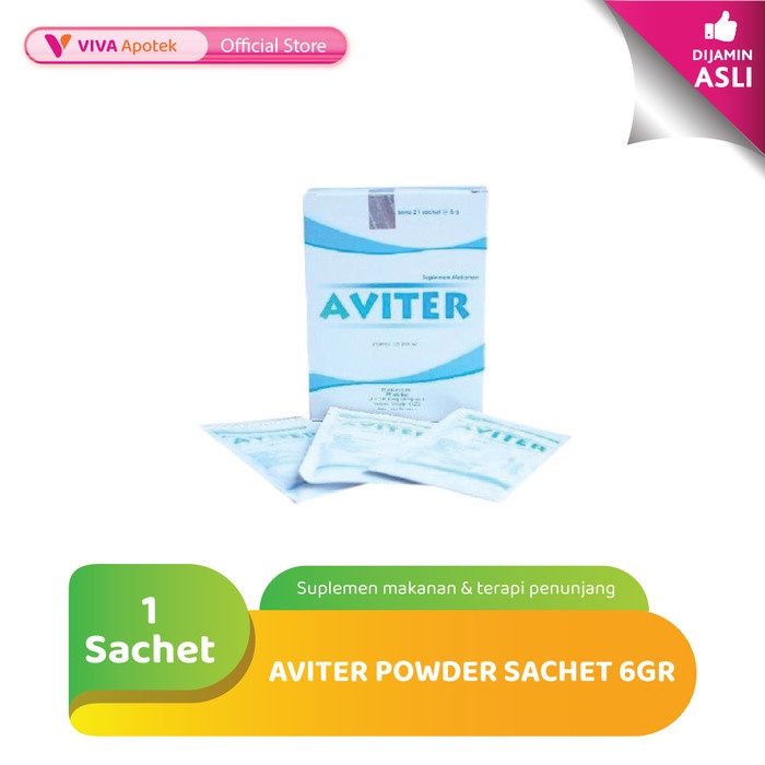 Jual Aviter Powder Sachet 6Gr | Shopee Indonesia