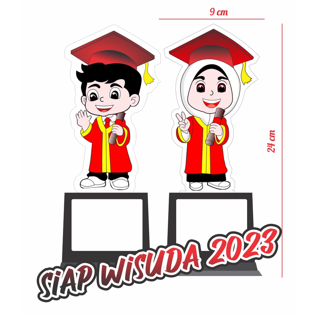 Jual Plakat / maskot / tropi wisuda TK/RA/PAUD/KB/SD/MI | ready stok ...