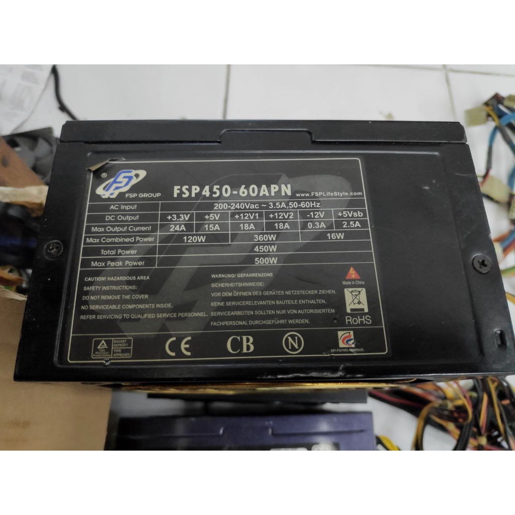 Jual Psu fsp 450watt | Shopee Indonesia