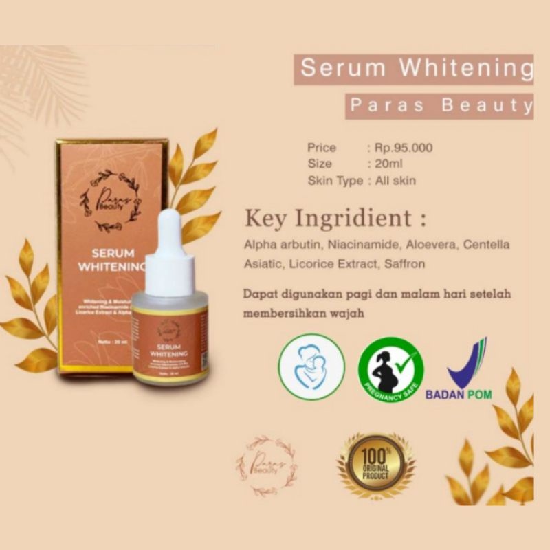 Jual PARAS BEAUTY Serum Booster 20 ml | Shopee Indonesia