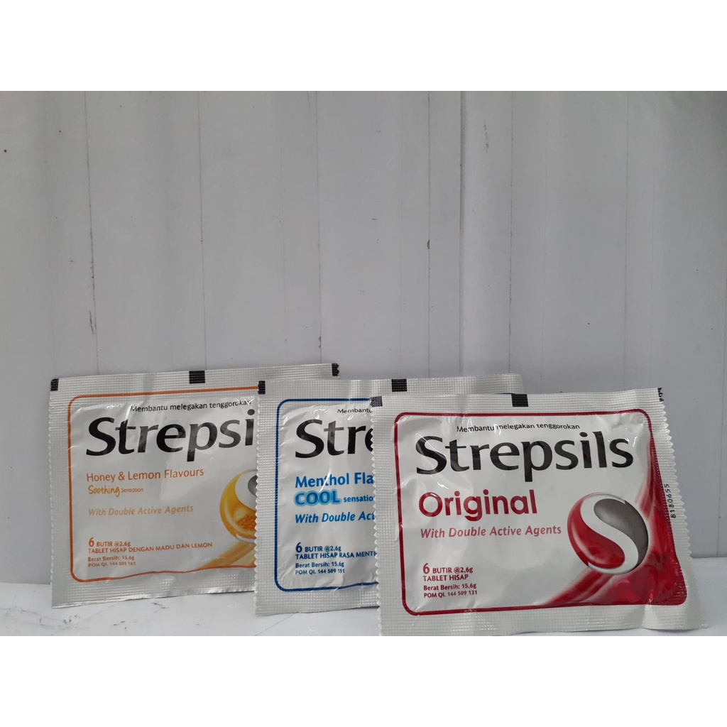 Jual STREPSILS MEMBANTU MELEGAKAN TENGGOROKAN PER 1 STP | Shopee Indonesia
