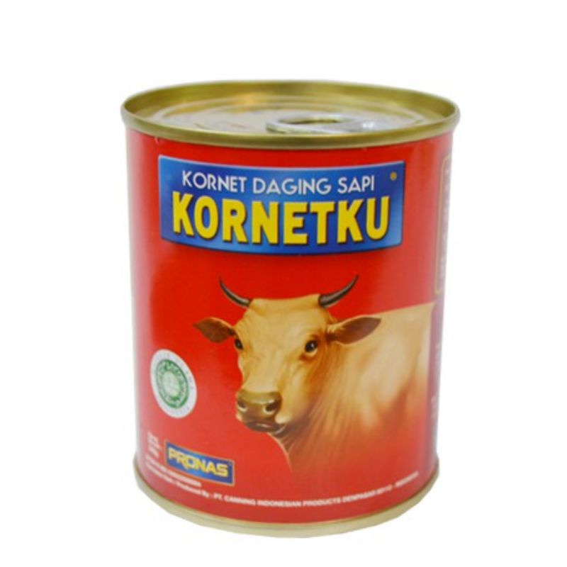 Jual PRONAS KornetKu Corned Beef 340gr Kornet Daging Sapi | Shopee Indonesia