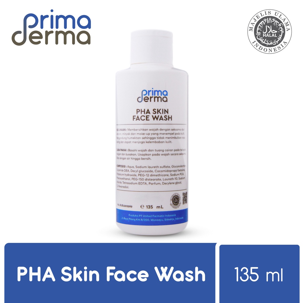 Jual Primaderma PHA Skin Face Wash 135ml | Shopee Indonesia