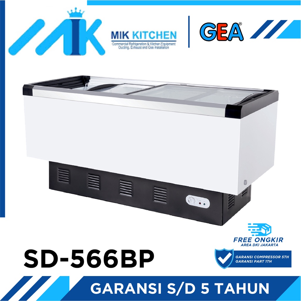 Jual FREEZER GEA SD-566BP KULKAS ES KRIM PINTU GESER FREEZER ES CREAM ...