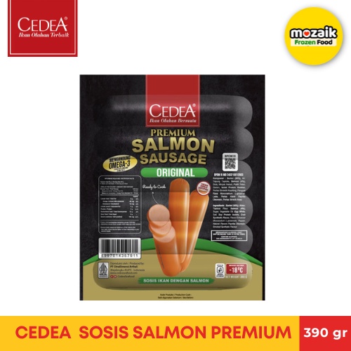 Jual Cedea Sosis Salmon Premium Frozen Mart Frozen Food Palembang 390gr ...