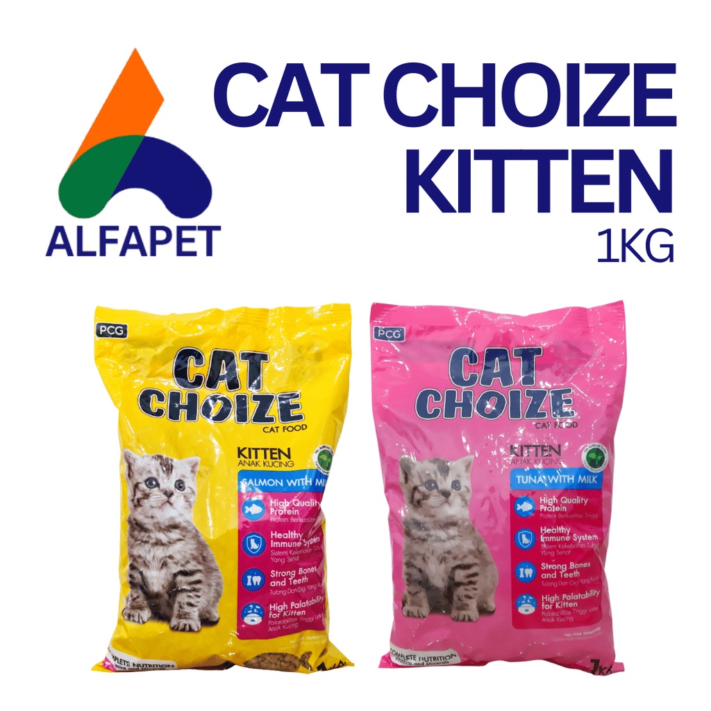 Jual Cat Choize KITTEN 1kg makanan anak kucing | Shopee Indonesia