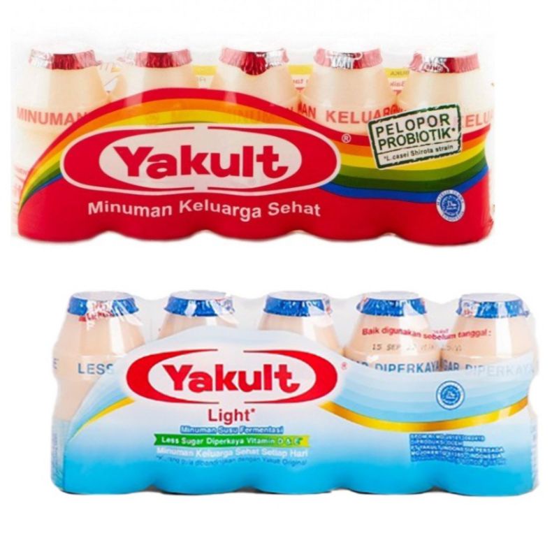 Jual YAKULT 65ML PACK/YAKULT LIGHT 65ML ISI 5 | Shopee Indonesia